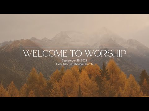 Sunday, September 18, 2022 - YouTube