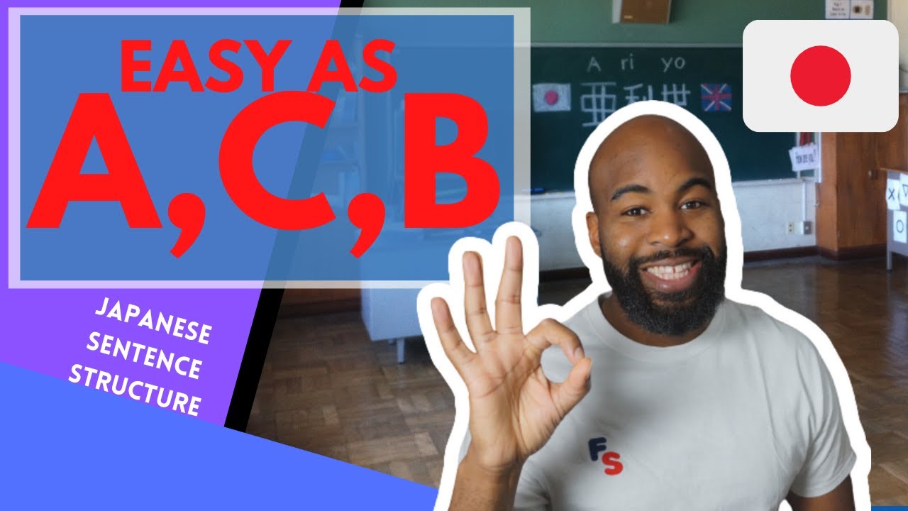 Easy Japanese lesson Japanese Sentence Structure - Japanese essentials ...