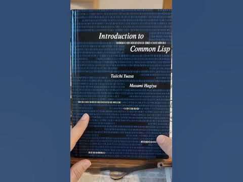 Book review: Introduction to Common Lisp (1986/1987) - YouTube