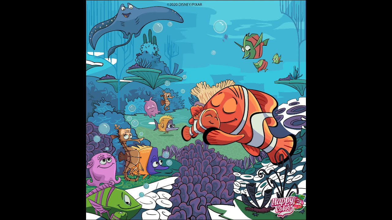 Nemo Hugs His Father Name Marlin - YouTube