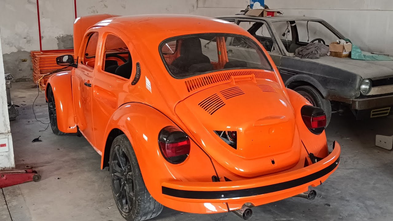 MONTEI OS PARA CHOQUE e SAIA TRASEIRA DO FUSCA LLARA. 2.0 - YouTube