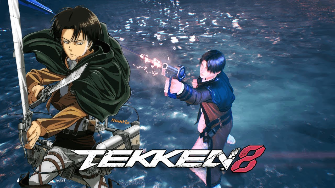 How To Make Levi Ackerman (Leo) in Tekken 8 Customization - [Oni] - YouTube