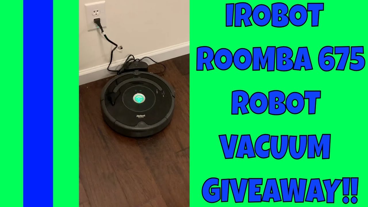 iRobot Roomba 675 WiFi App Controlled Robot Vacuum Cleaner Test ...