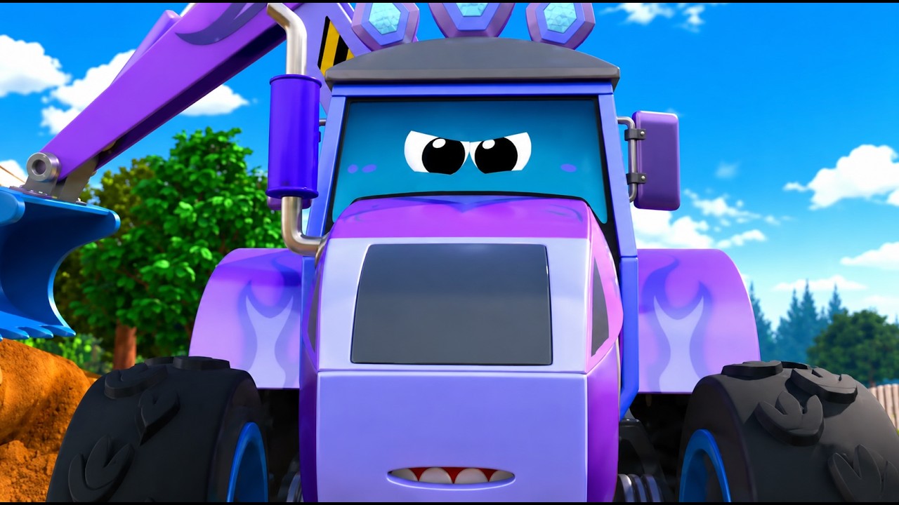 Turbozaurs - Building A Beach For Florian! 💚 SUPER TOONS TV - BEST ...