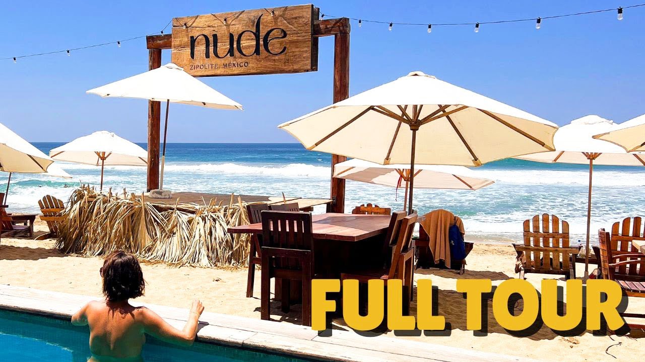 Inside Hotel Nude | Zipolite, Mexico | Full Tour - YouTube