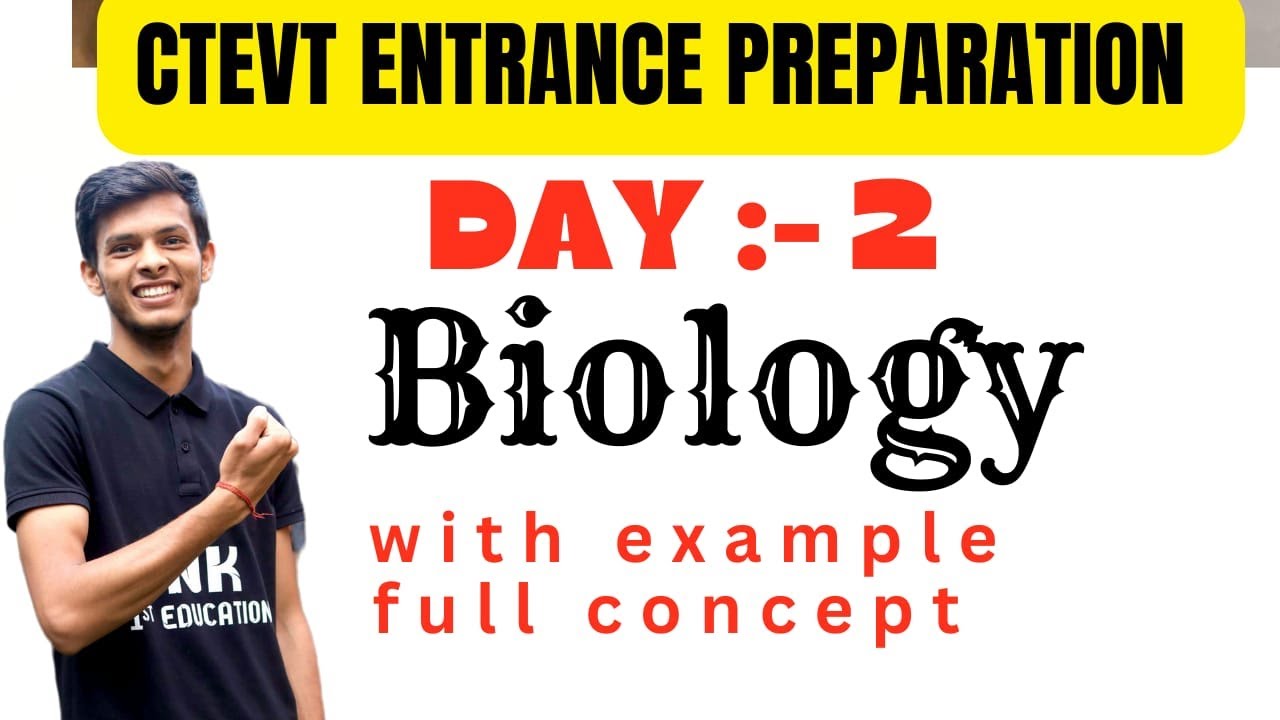 ctevt entrance exam model questions biology || ctevt entrance ...