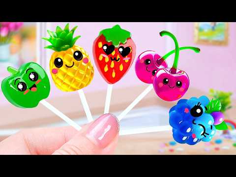 Delicious Mini Rainbow Fruit Jelly 🌈🍓 Learn How To Make Mini Rainbow Fruit Jelly ✨ Yummy Little Cake
