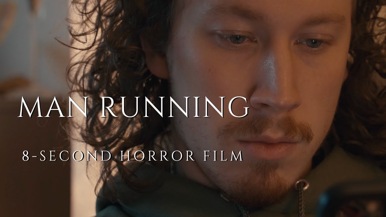 Man running | An 8-Second Horror Film - YouTube