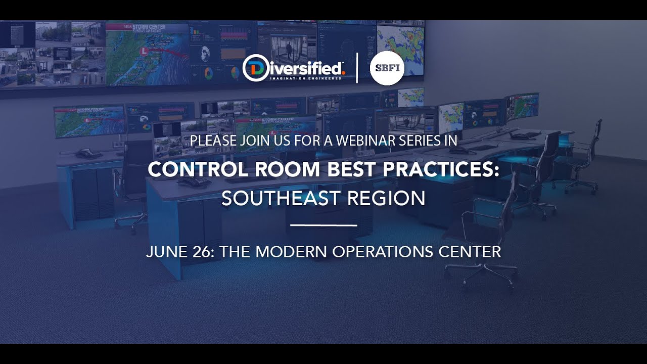 The Modern Operations Center Control Room Best Practices - YouTube