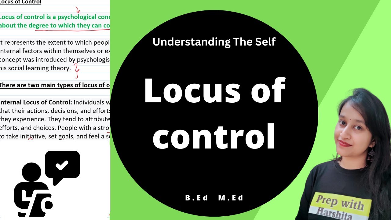 Locus of control | Understanding the Self - YouTube