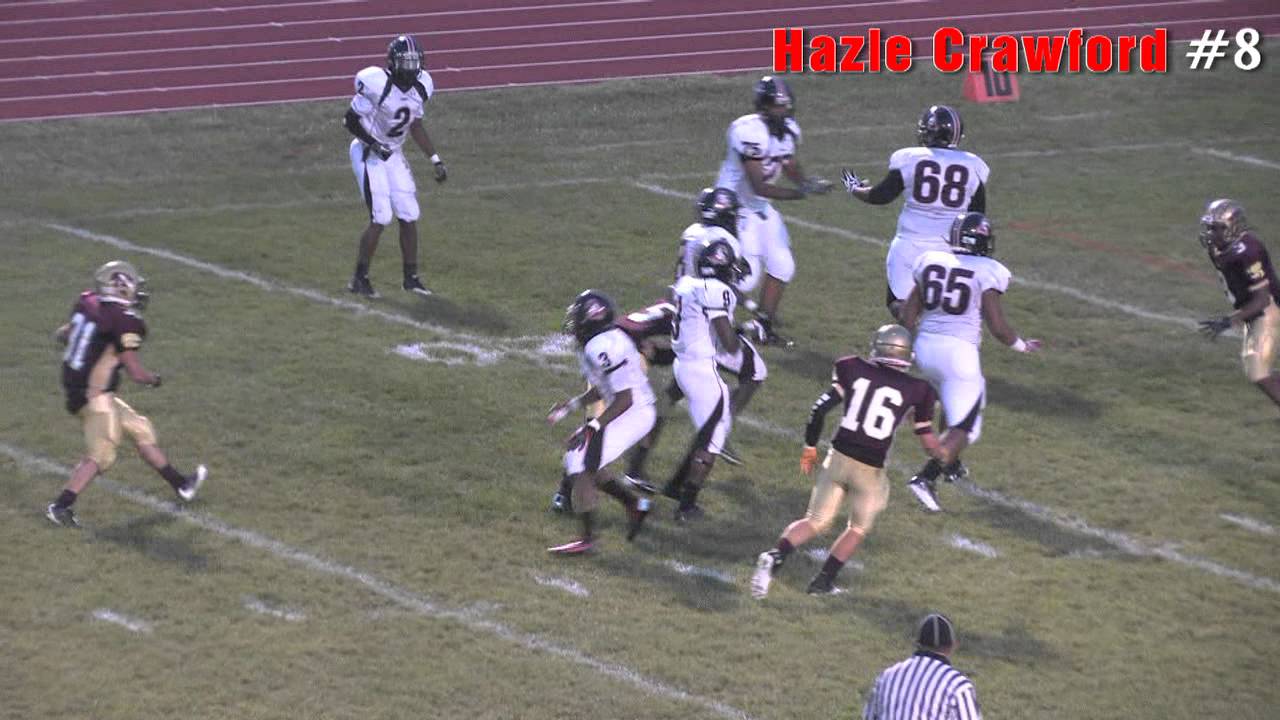 Hazle Crawford Senior Football Highlights - Dunbar SHS, Washington, DC ...