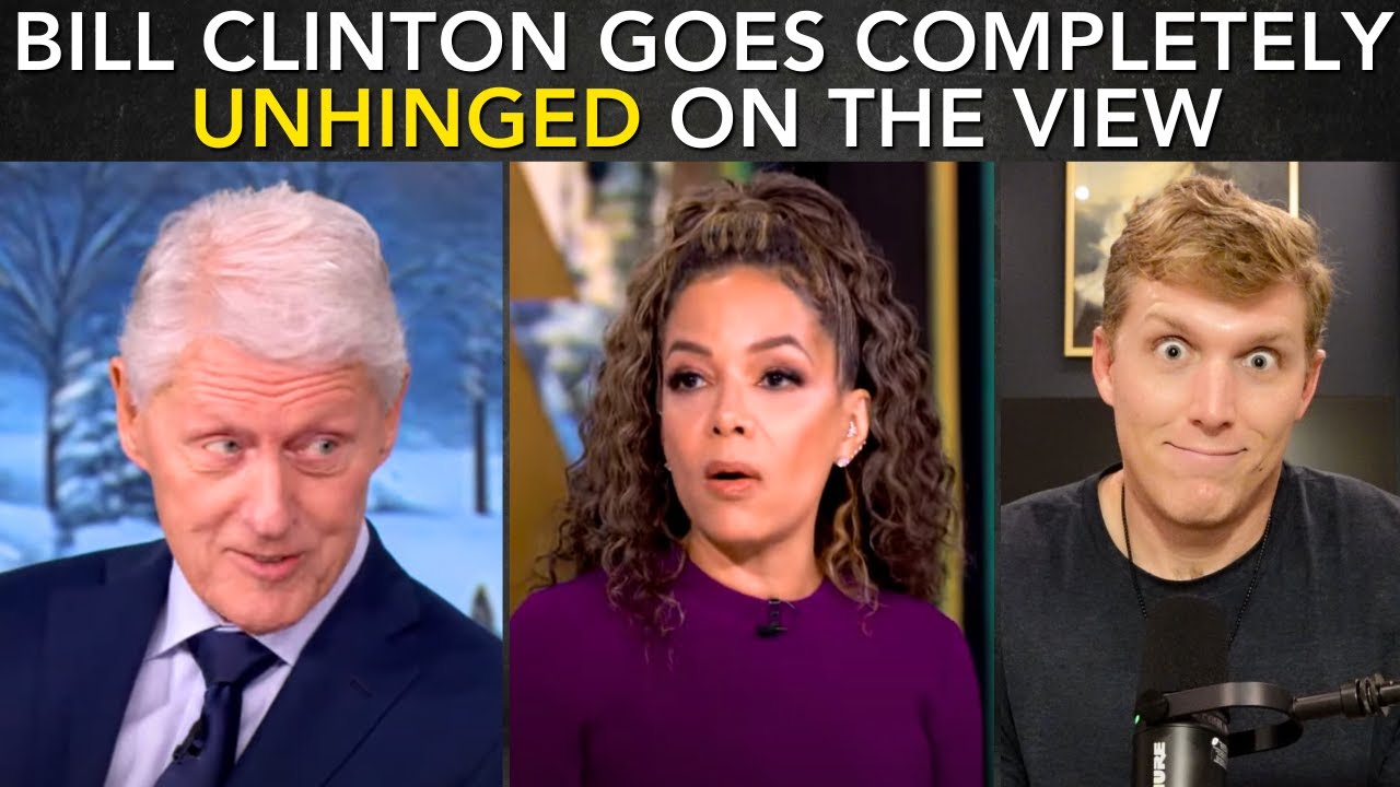 Bill Clinton GOES OFF on UNHINGED Rant About Hilary on The View - YouTube