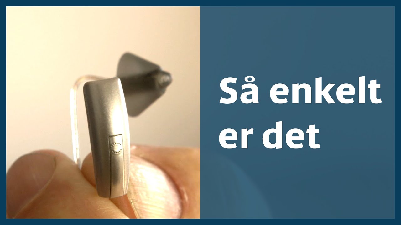 Flemming Leth: Høreapparater er en naturlig del af dagligdagen. - YouTube