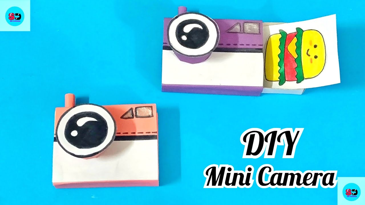 How to Make Paper Camera - YouTube