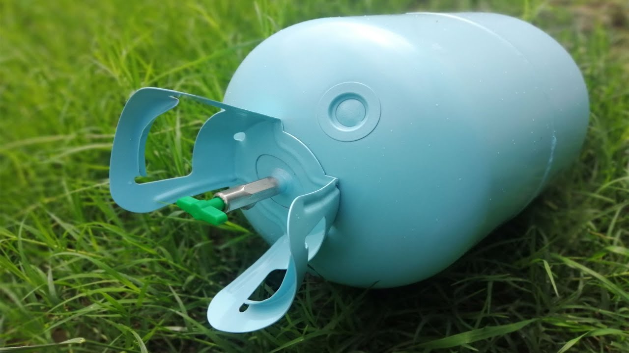 Amazing idea ! Do not throw away Freon Cylinder Tank - YouTube
