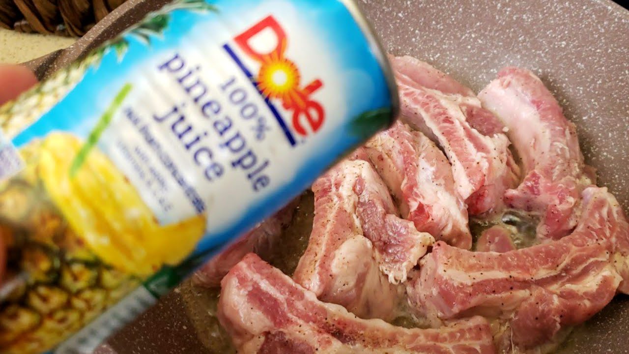 The most Delicious Pineapple Pork Ribs I've Ever Had - YouTube