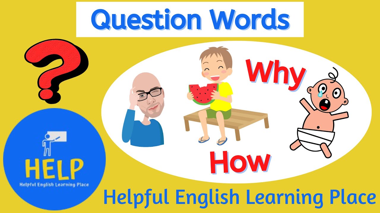 Question Words - How and Why - YouTube