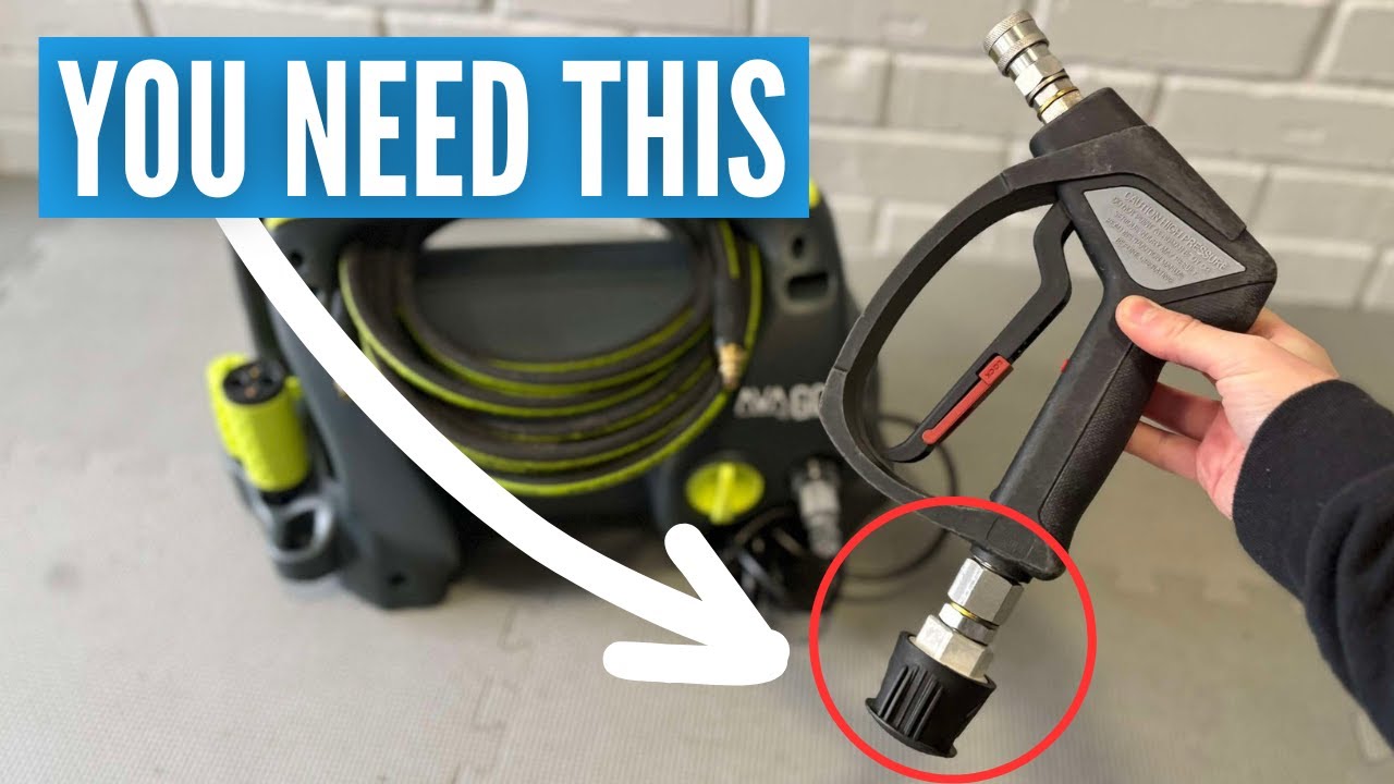 How to Use a Quick Release Short Trigger with an Ava Pressure Washer ...