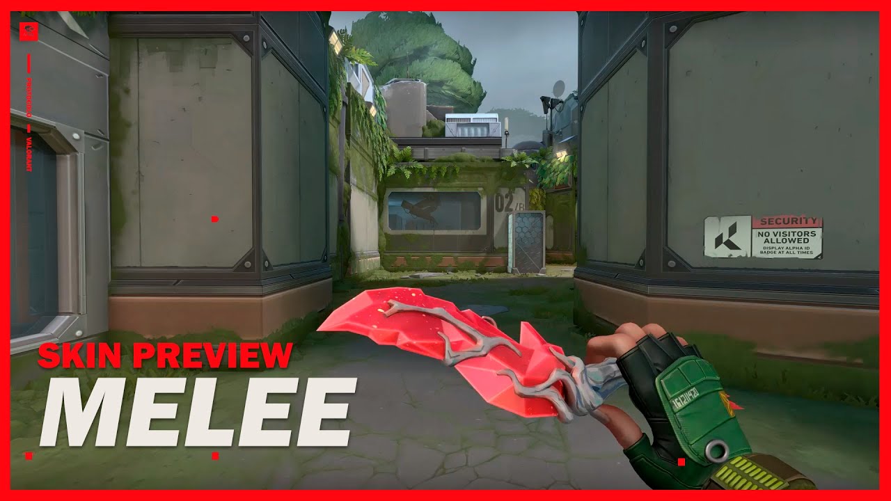 Skin Preview // Gaia's Fury (Melee) | VALORANT - YouTube