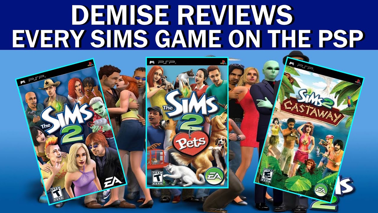 I Review Every Sims Game For Playstation Portable - YouTube