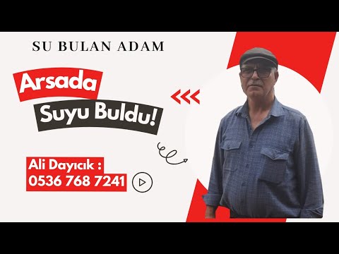 SU BULAN ADAM KARDEŞLERİN ARSALARINDA YER ALTI SUYUNU BULDU