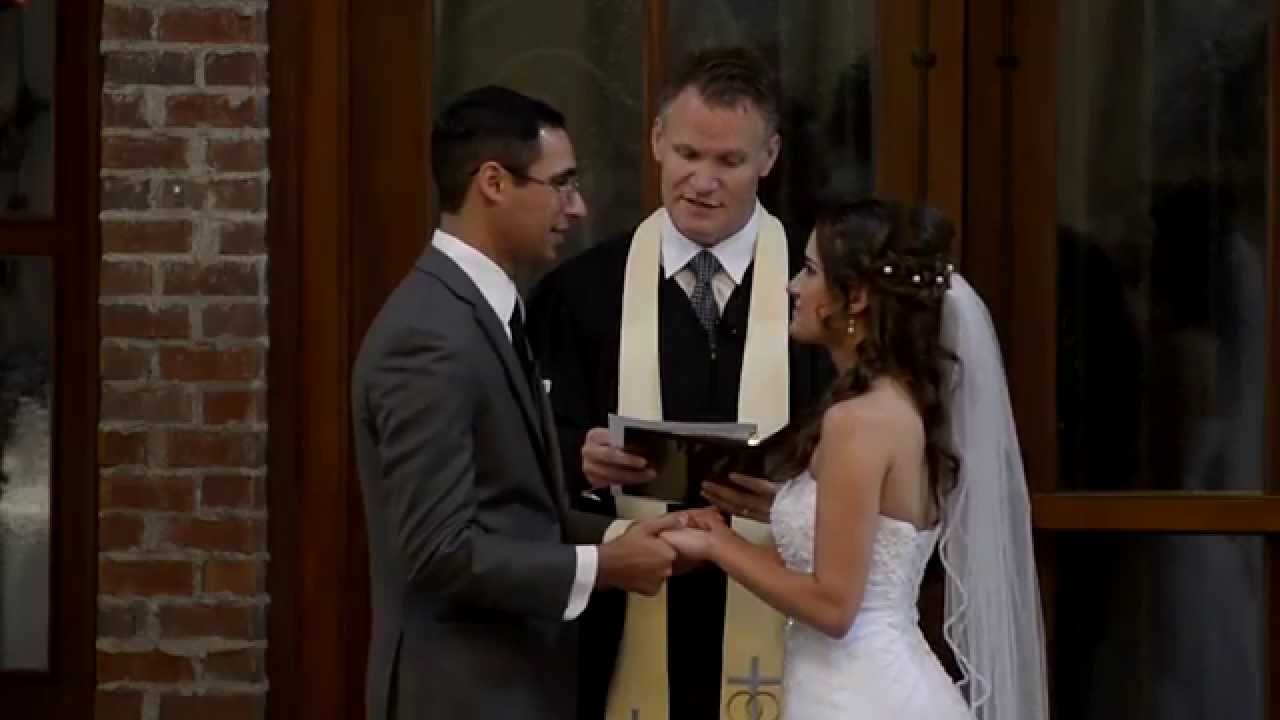Christina and Danny Wedding Ceremony - YouTube