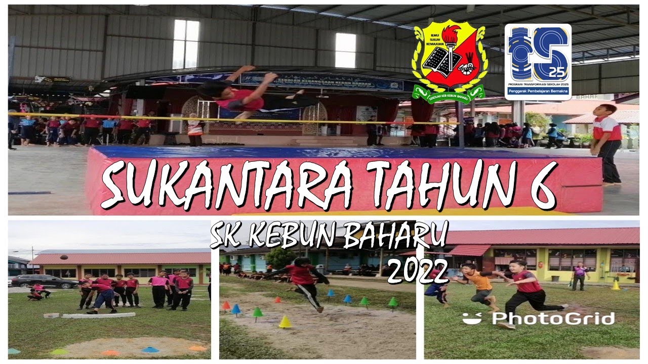 Sukantara Tahun 6 | Temasya Sukan Tahunan | SK Kebun Baharu - YouTube