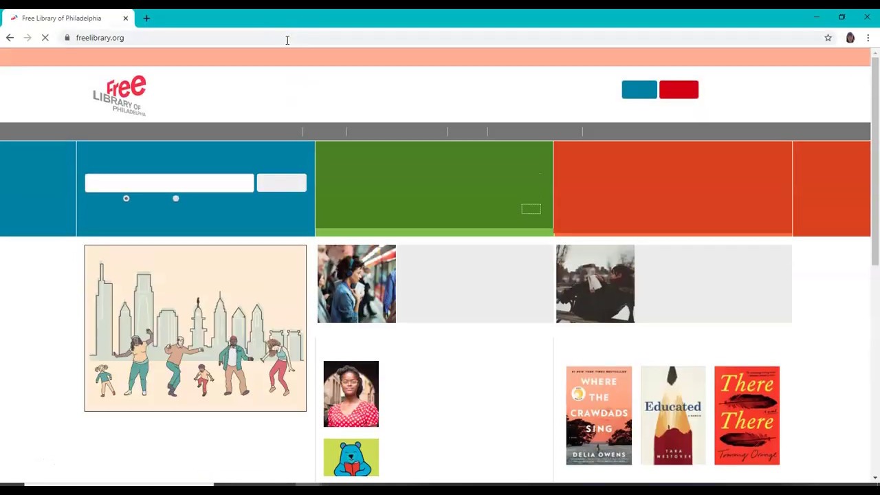 Sign up for a Free Library of Philadelphia Library Card Online - YouTube