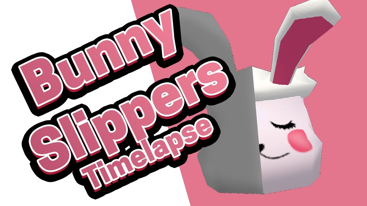 Roblox 3D Modeling Timelapse - Bunny Slippers - YouTube