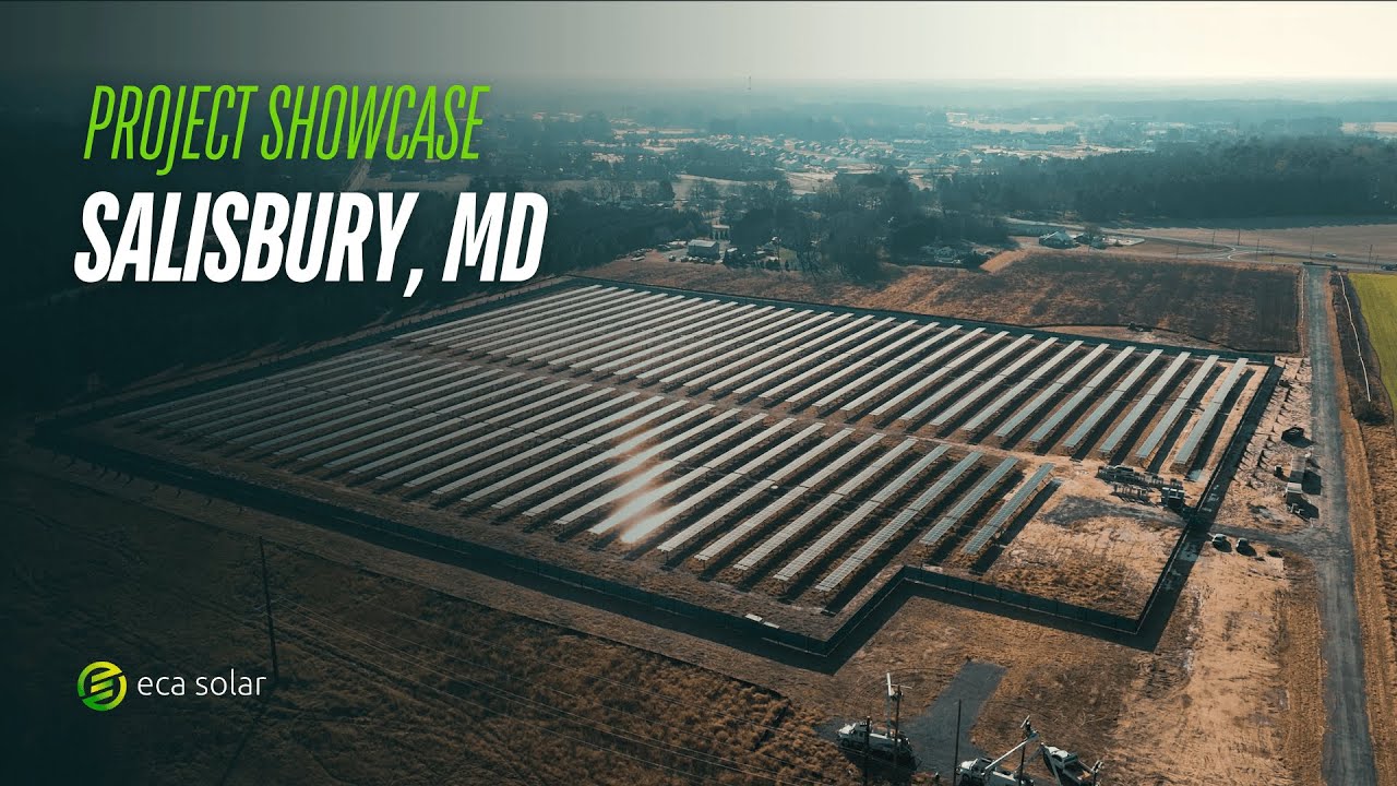 ECA Solar Completes First Community Solar Project in Maryland ...