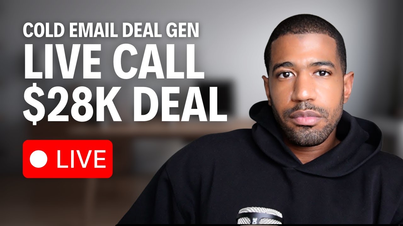 LIVE Client Call: Landing my client a new $28,000 Deal w/ cold email (AI Deal Gen) - YouTube