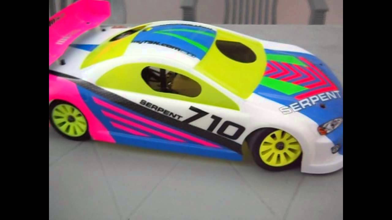 Serpent 710 RC full options - YouTube