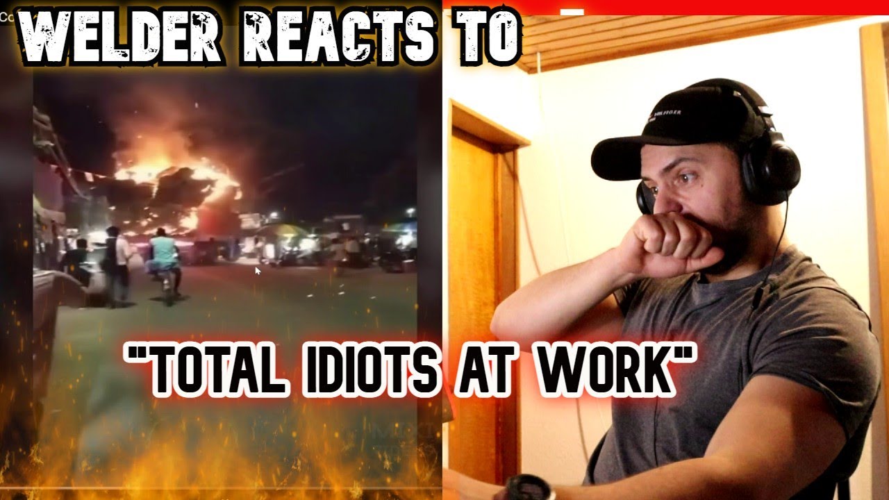 Welder Reacts to "Total Idiots at Work" - Hilarious Mishaps on the Job ...