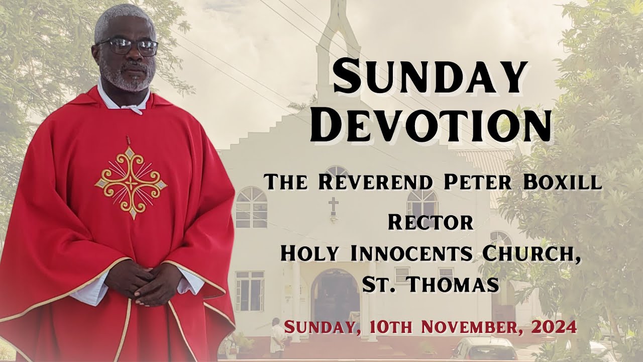 SUNDAY DEVOTIONS WITH Rev Peter -Twenty-fifth Sunday after Pentecost ...