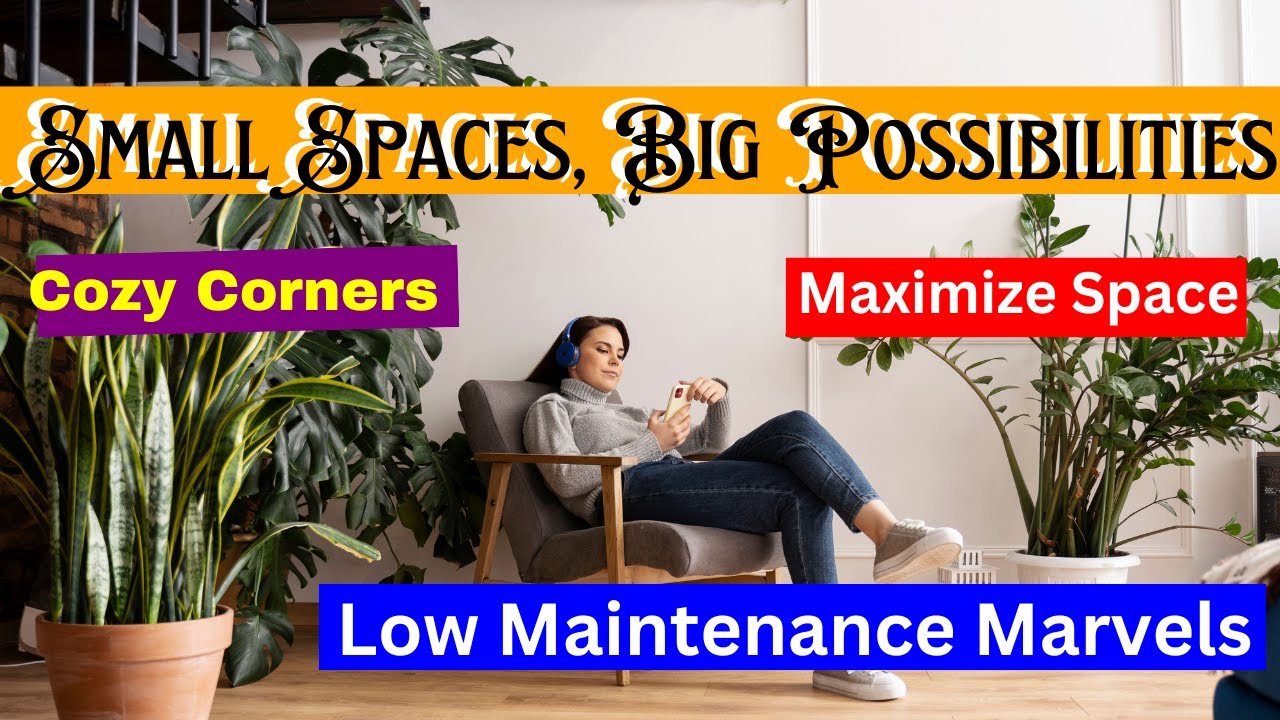 Small Spaces, Big Possibilities Top 5 #small spaces #big #Possiblites ...