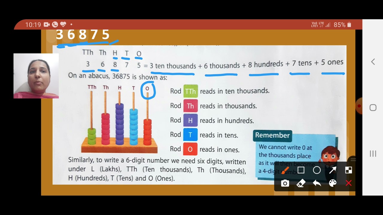 class_4_maths_ch1_Numbers_beyond_9999_part_1_19april_2021 - YouTube