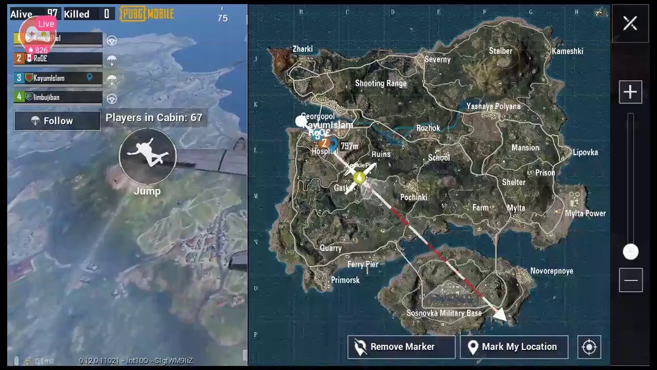 Watch me stream pubg mobo game - YouTube