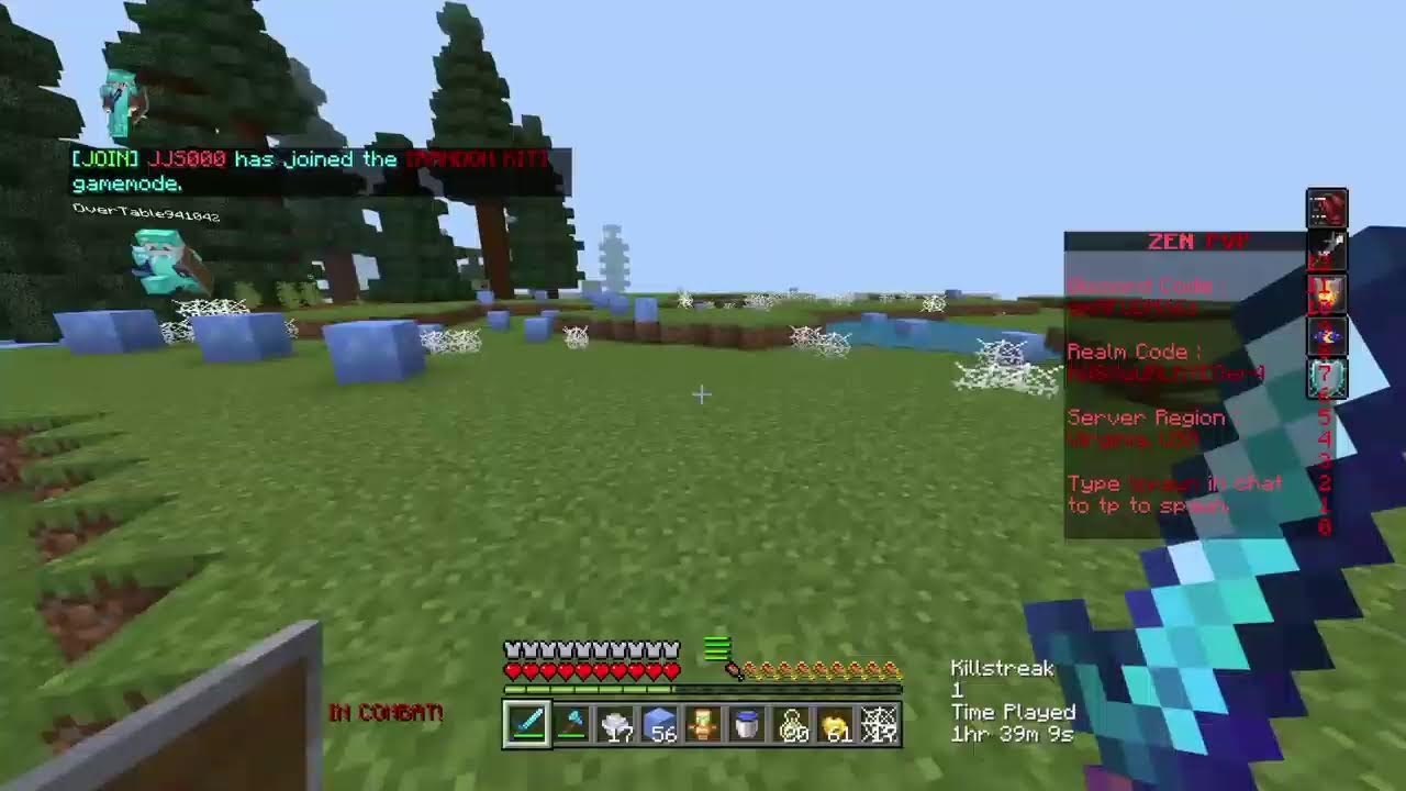 Practicing Java pvp on bedrock - YouTube