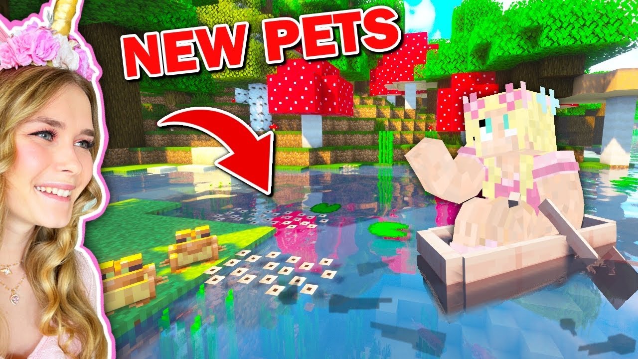 I Found A MUSHROOM FOREST And NEW PETS In Minecraft Survival! (Ep 5 ...