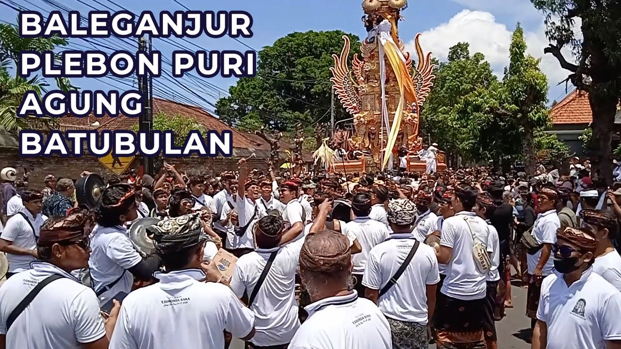 Baleganjur Plebon Puri Agung Batubulan | Gamelan Banaspati Raja Banjar ...