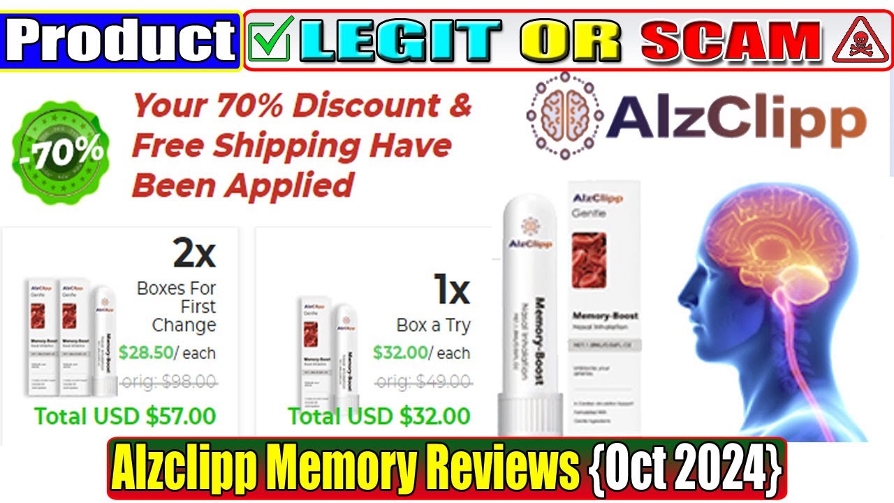 Alzclipp Memory Reviews: Is Alzclipp Memory Legit Or Scam? - YouTube