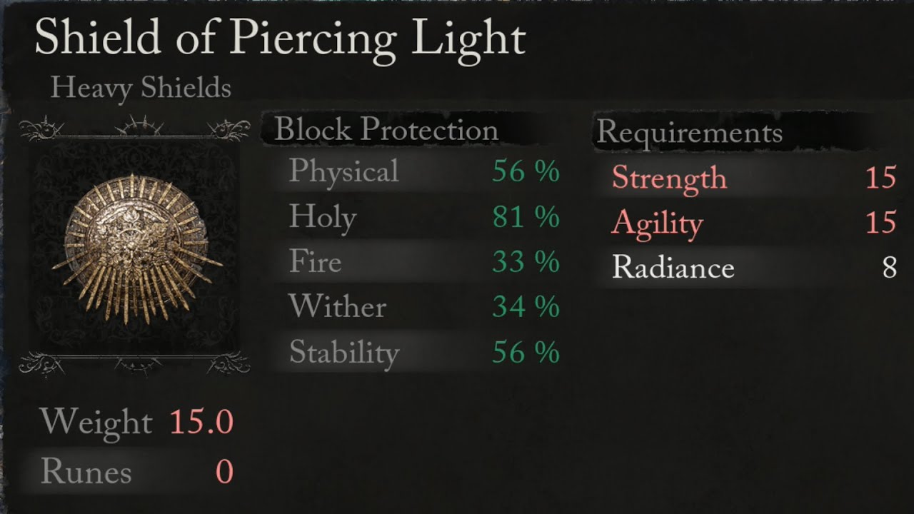 Lords of the Fallen - Shield of Piercing Light - YouTube