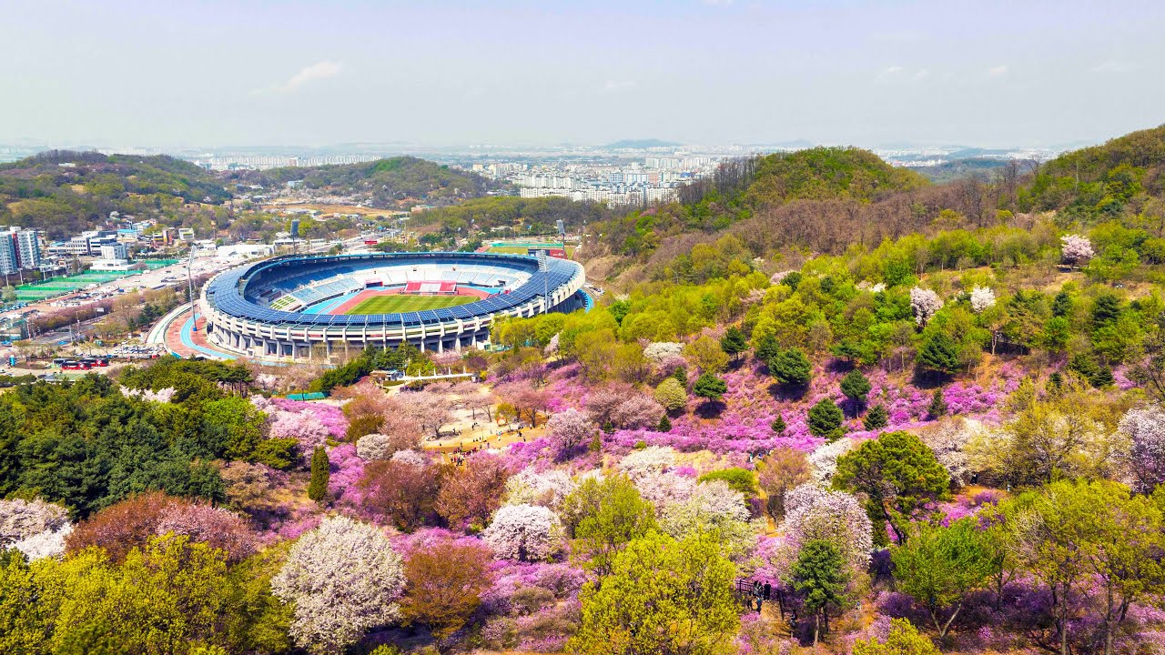230412 부천진달래동산 Bucheon Azalea Hills 2 - YouTube