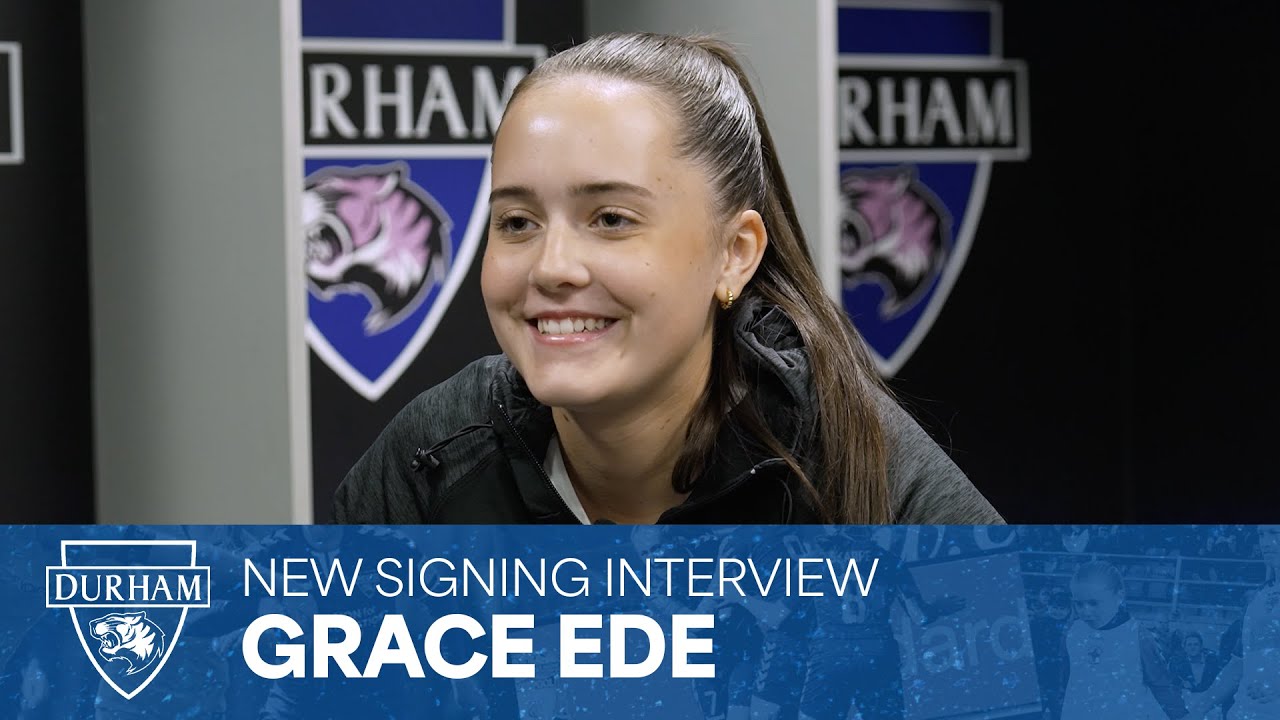 NEW SIGNING | Grace Ede joins Durham Women - YouTube