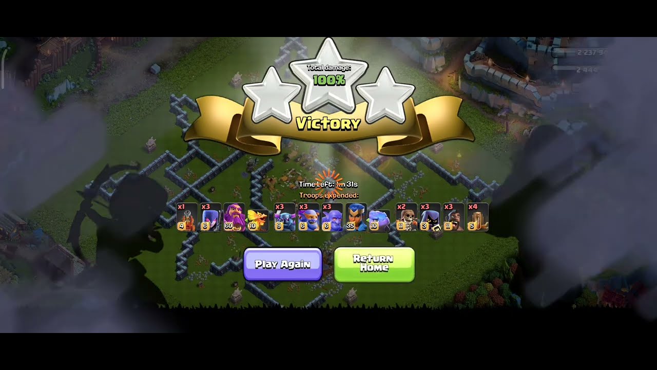 dark age easy 3star attack 👀😎. #coc - YouTube