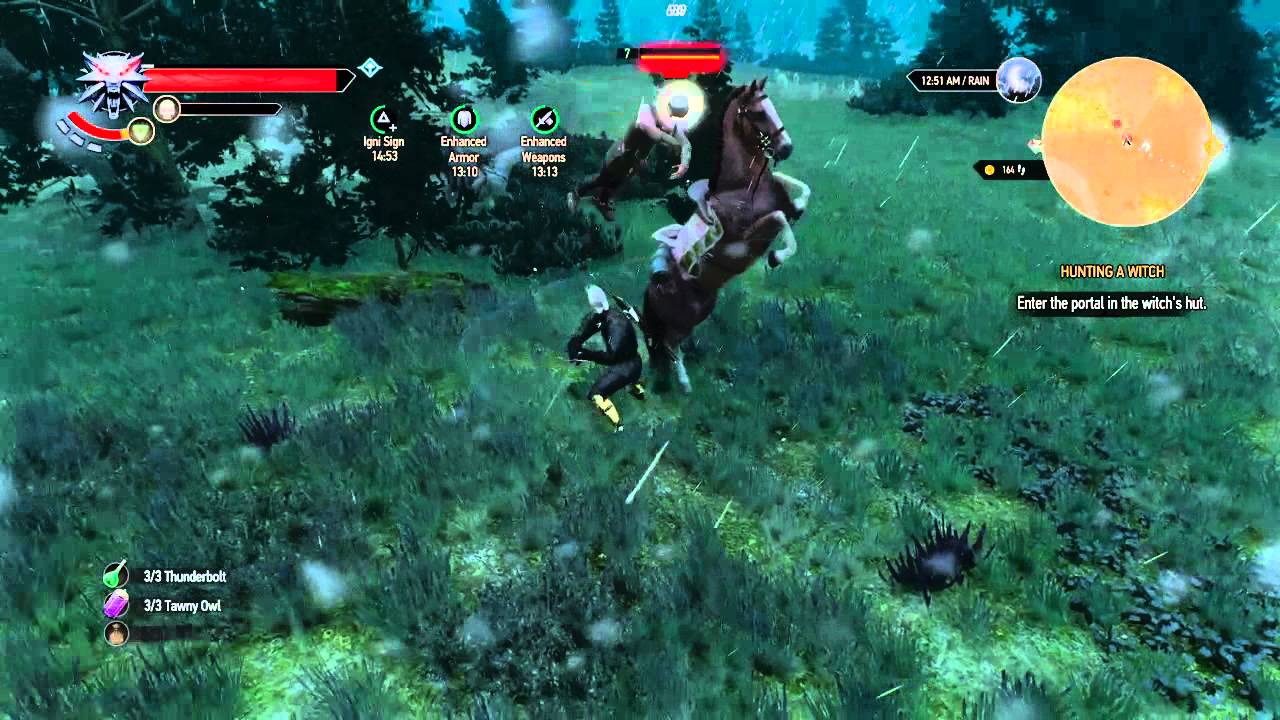 Axii Horse Bandit Homerun [Witcher 3] - YouTube