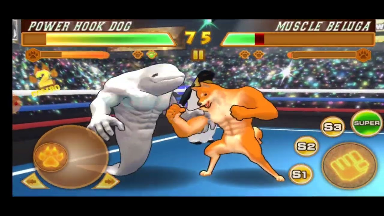FIGHT OF ANIMALS , GAME PLAY INI SERU BANGET SI GAMENYA YAHH - YouTube
