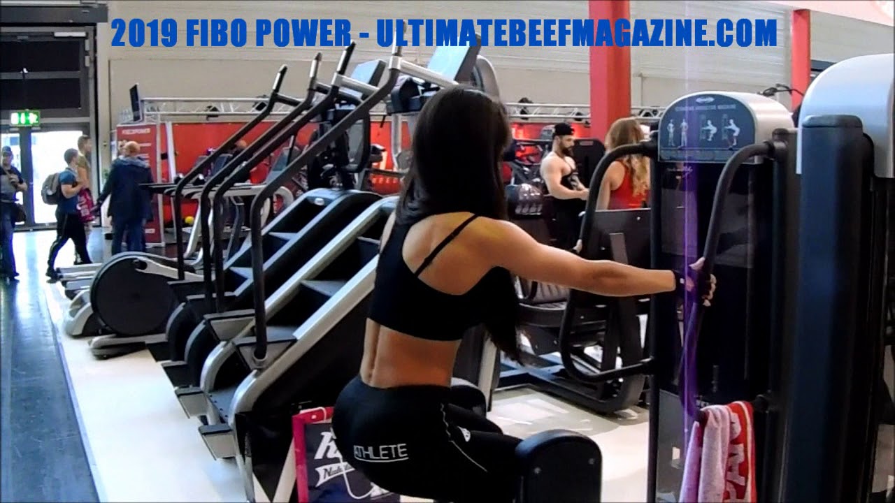 STANDING ABDUCTOR MACHINE by PANATTA SPORT al 2019 FIBO POWER - YouTube