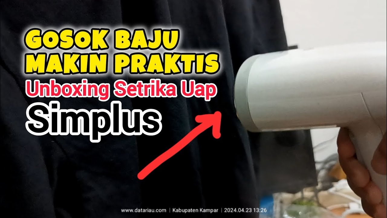 UNBOXING SETRIKA UAP SIMPLUS - PANASSSS ‼️ - YouTube