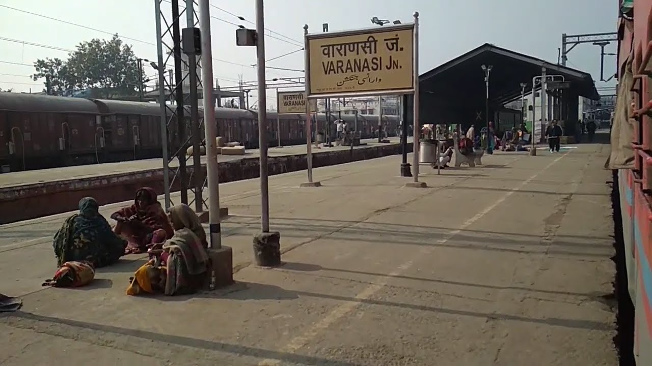 VARANASI JN (UTTAR PRADESH)!! VARANASI RAILWAY STATION!! VARANASI ...